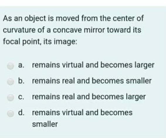 Solved A convex lens produces an image twice the size of | Chegg.com