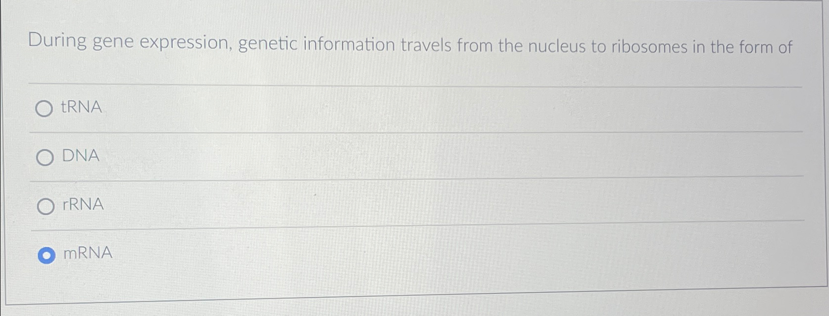Solved During gene expression, genetic information travels | Chegg.com