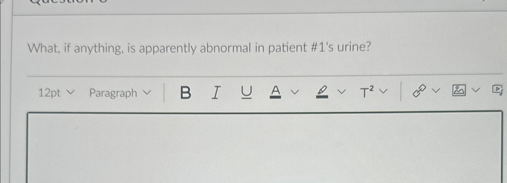 Solved What, if anything, is apparently abnormal in patient | Chegg.com