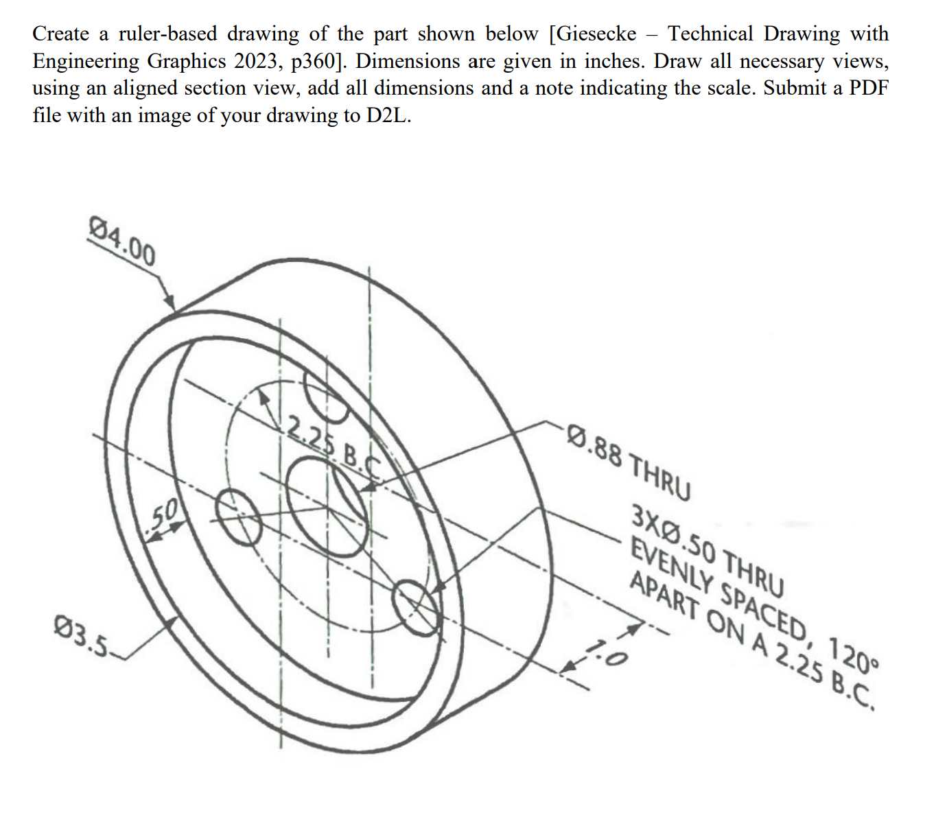 Solved Micro Homework 07Create a ruler-based drawing of the | Chegg.com