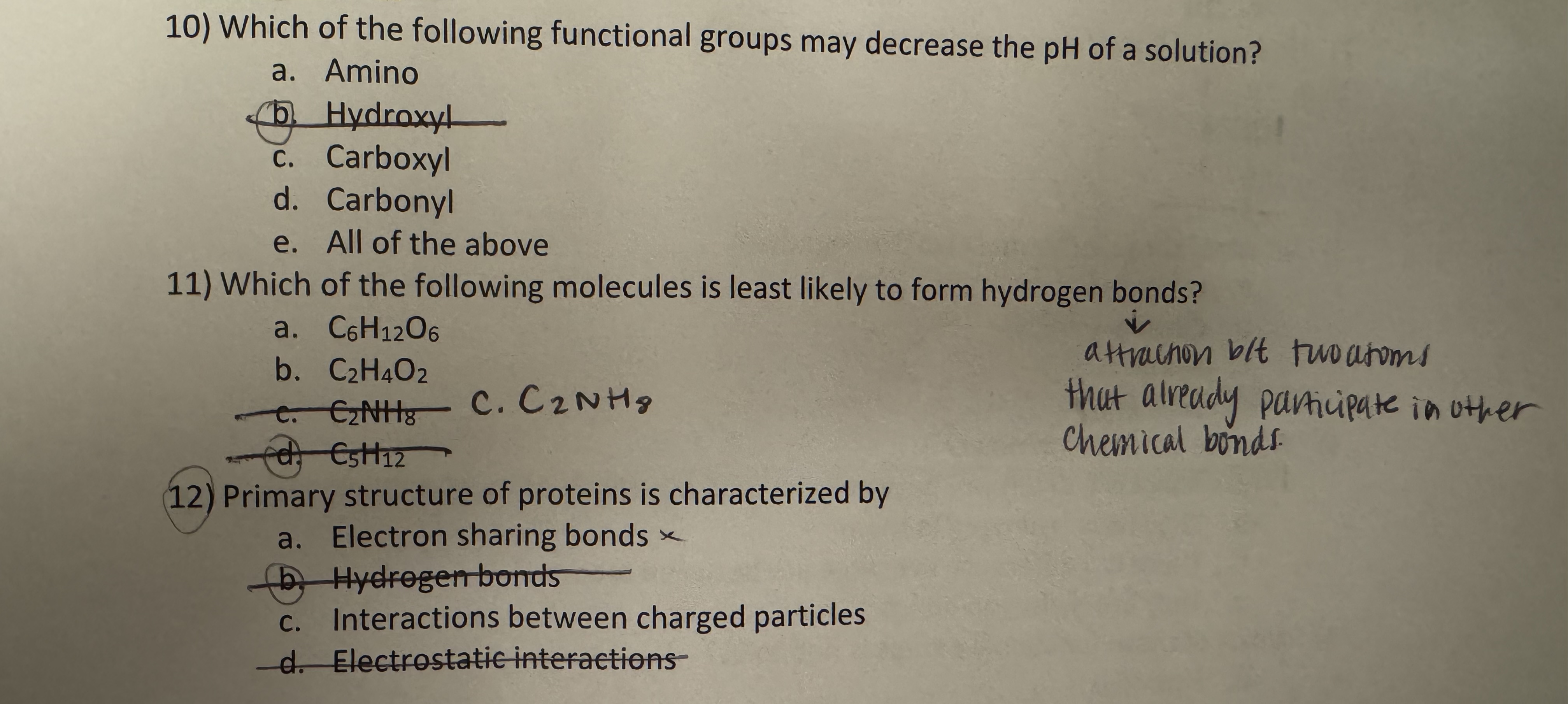 Solved Which of the following functional groups may decrease | Chegg.com