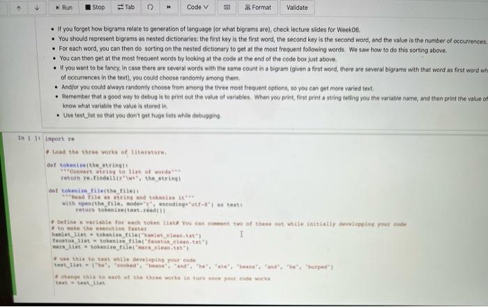 Solved Your task is to build a language generator. It will | Chegg.com