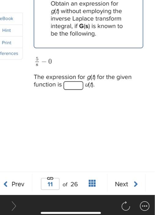 Solved Calculate, with the assistance of F(s)=∫0−∞e−stf(t)dt | Chegg.com