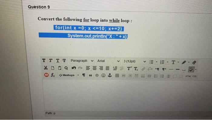 Solved Question 5 The array size declarator must be an | Chegg.com