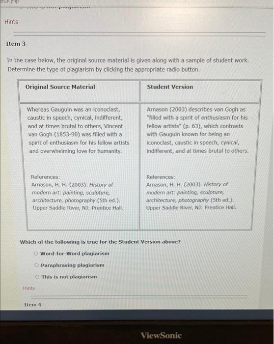 Solved In the case below, the original source material is | Chegg.com