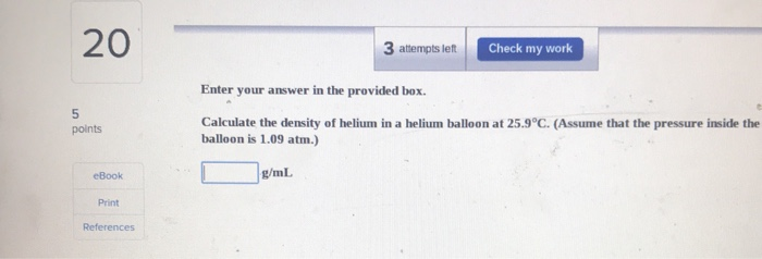 Solved 3 attempts let Check my work Click the box to | Chegg.com