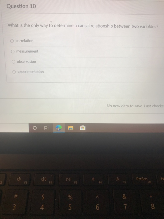 Solved Question 10 What is the only way to determine a | Chegg.com