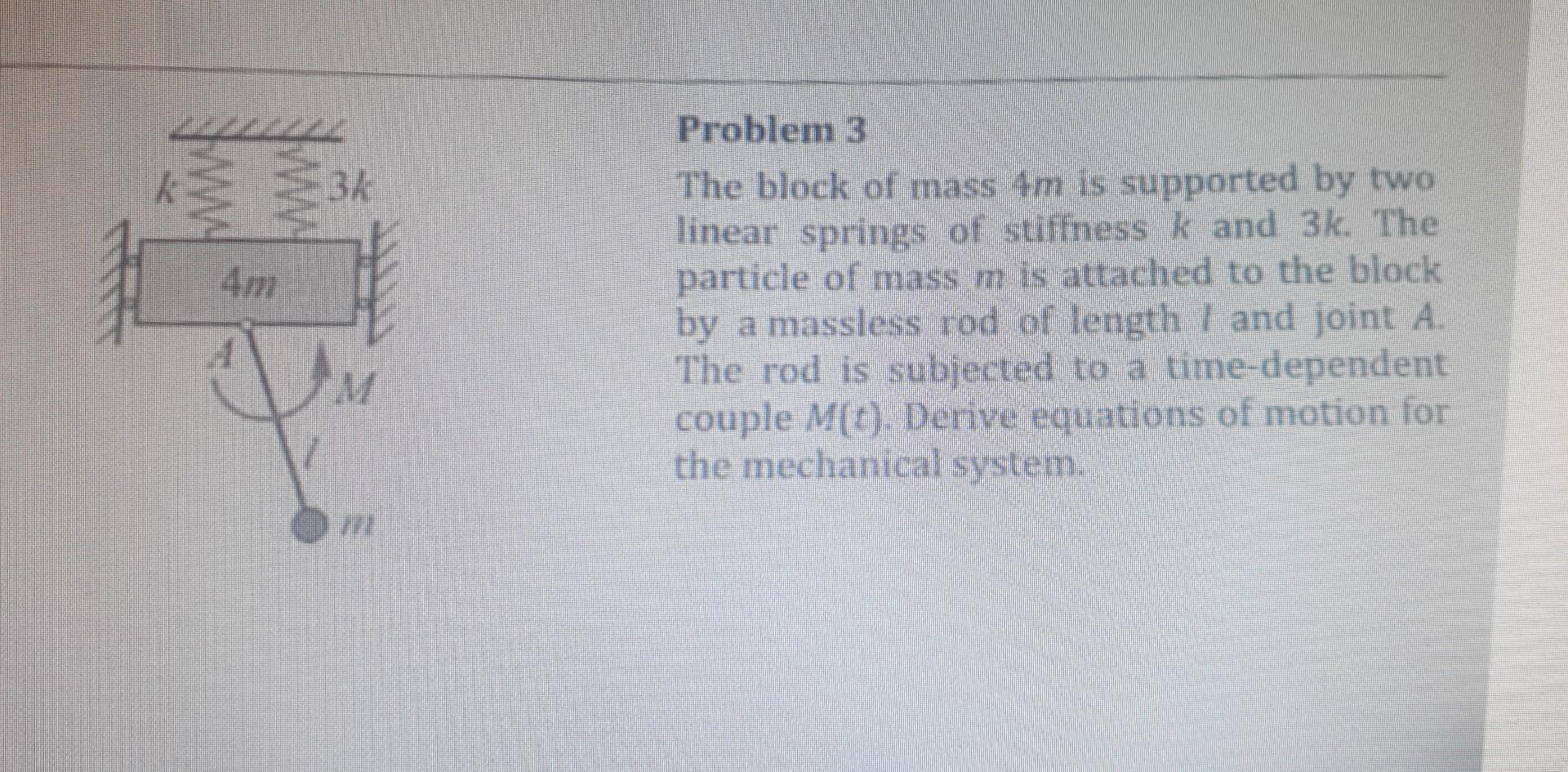 Solved Analytical mechanics | Chegg.com