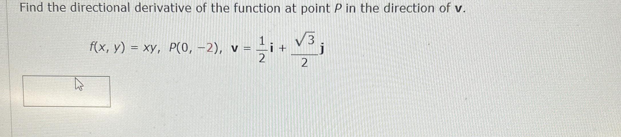 Solved Find the directional derivative of the function at | Chegg.com