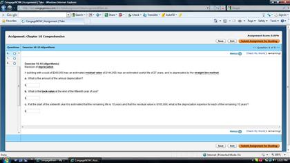 I Need The Answers To The Cengage Problems That I ... | Chegg.com