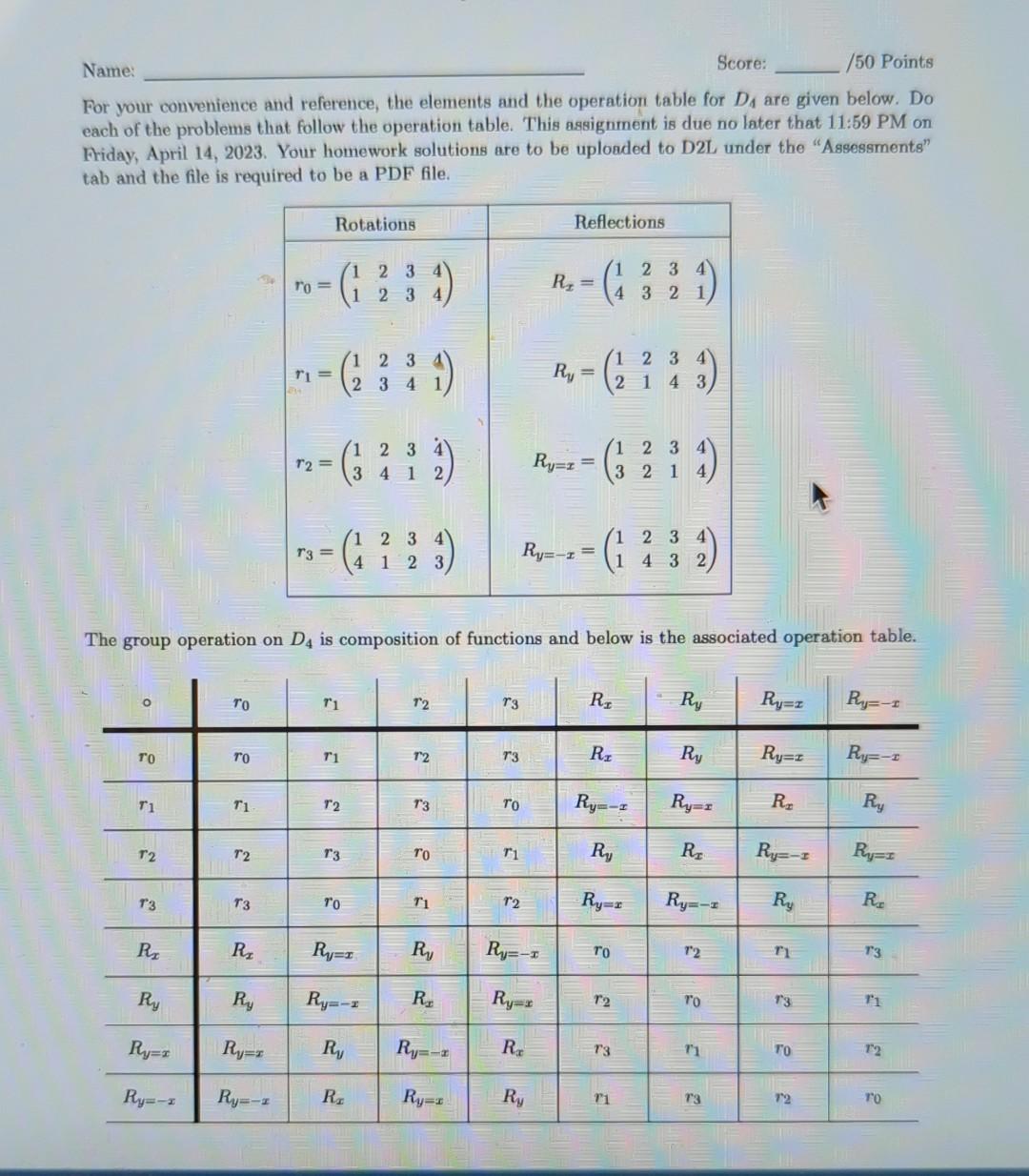 Solved For your convenience and reference, the elements and | Chegg.com