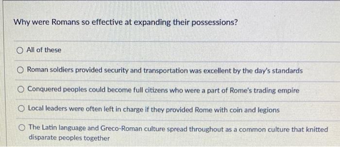Solved Due to the reforms of Gaius Marius, Roman heavy | Chegg.com