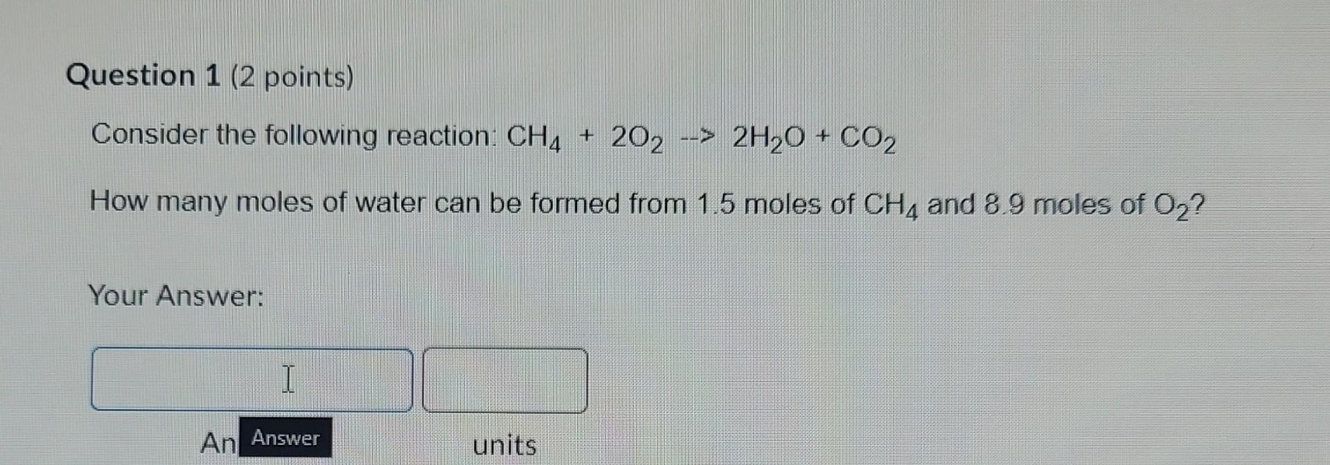 Solved Question 1 ( 2 points) Consider the following | Chegg.com