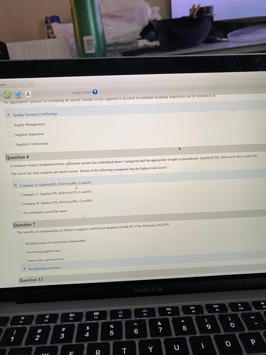 Solved doing a practice quiz and these are the ones i got | Chegg.com