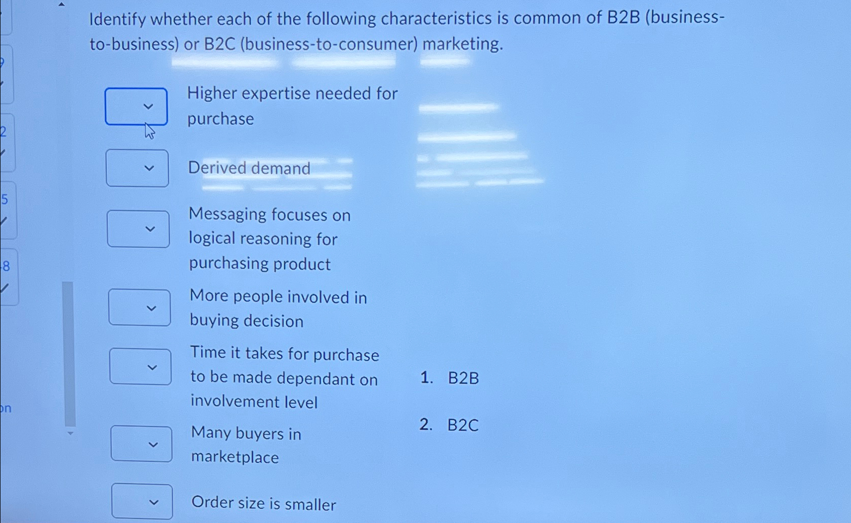 Solved Identify whether each of the following | Chegg.com