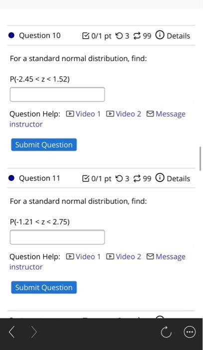 Solved Question 10 B0/1 pt Solved Question 10 B0/1 pt