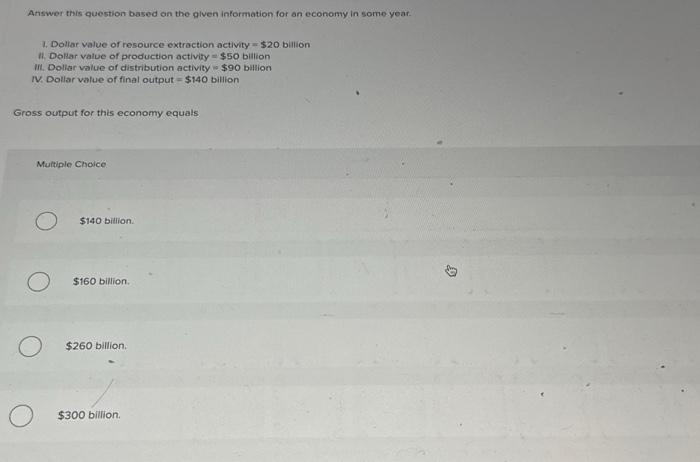 Solved Answer this question based on the given information | Chegg.com