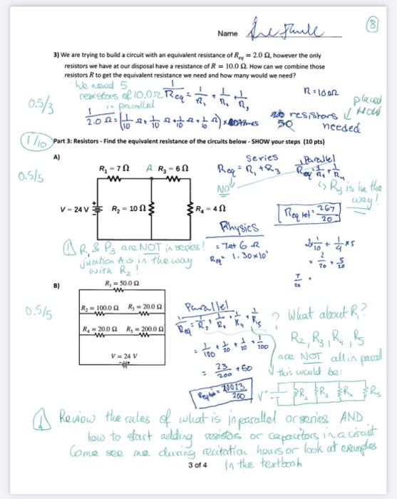 Solved Part 4: Setup and apply Kirchhoff's rules in the two | Chegg.com Solved Part 4: Setup and apply Kirchhoff's rules in the two | Chegg.com