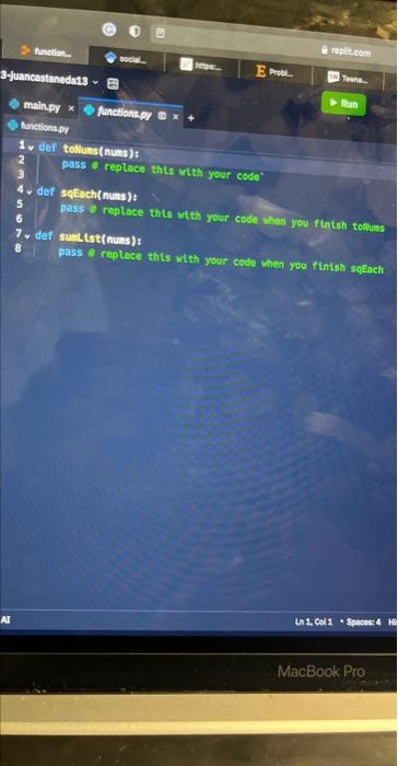 Solved This program reinforces the ideas that functions are | Chegg.com