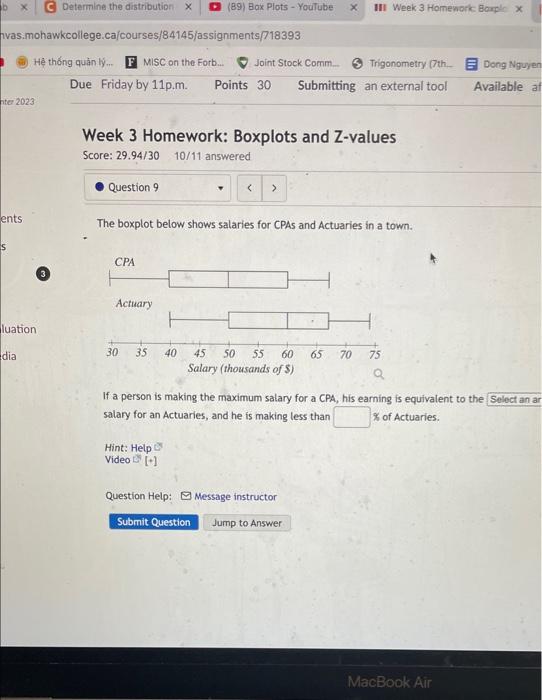 Solved Week 3 Homework: Boxplots and Z-values Score: | Chegg.com