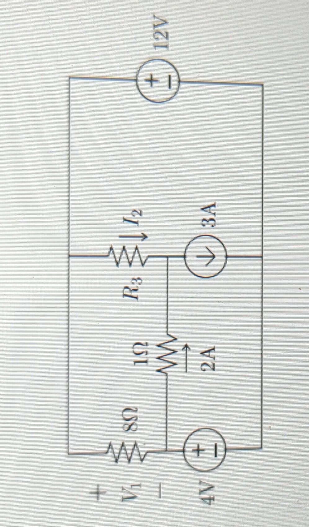 Solved find V1, I2, and R3 | Chegg.com