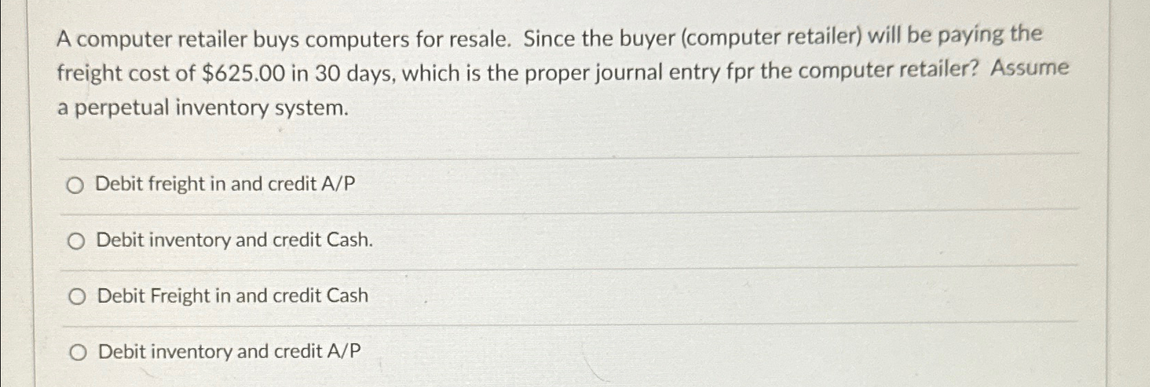 A computer retailer buys computers for resale. Since | Chegg.com
