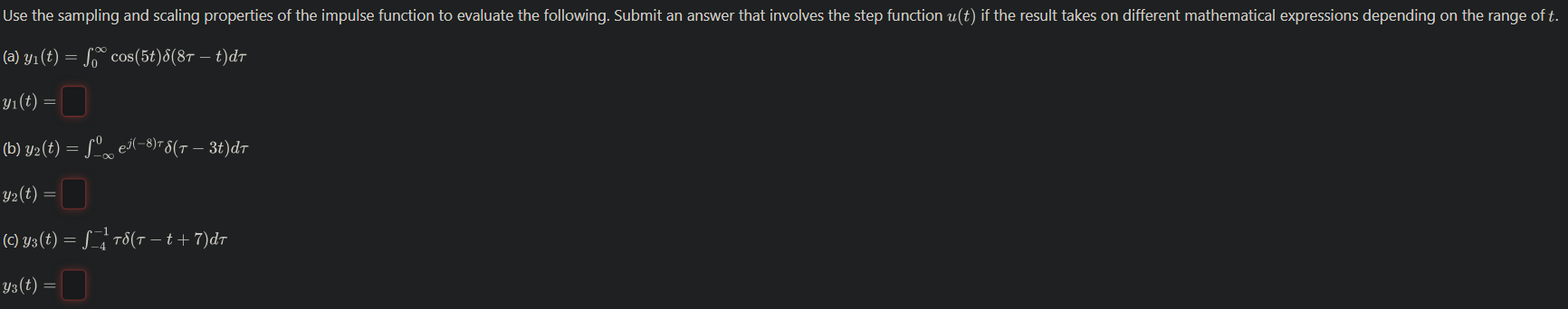 Solved Use the sampling and scaling properties of the | Chegg.com
