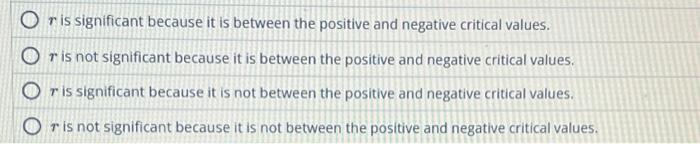 Solved Suppose you computed r=−0.259 using n=27 data points. | Chegg.com