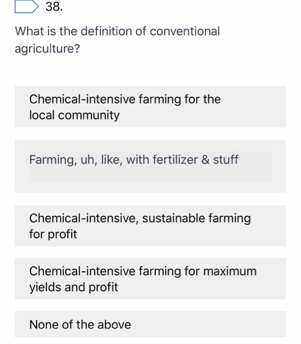 Solved D 38. What is the definition of conventional | Chegg.com