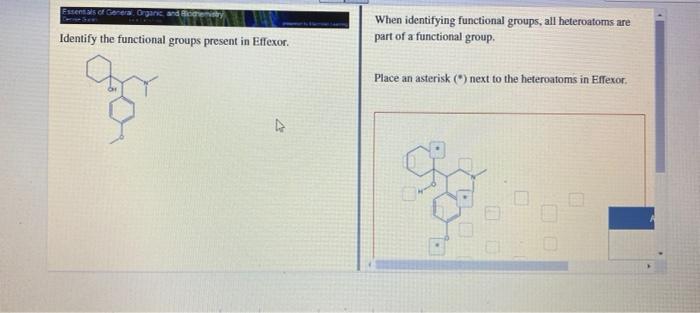 Solved Esses of General Organic and in When identifying | Chegg.com