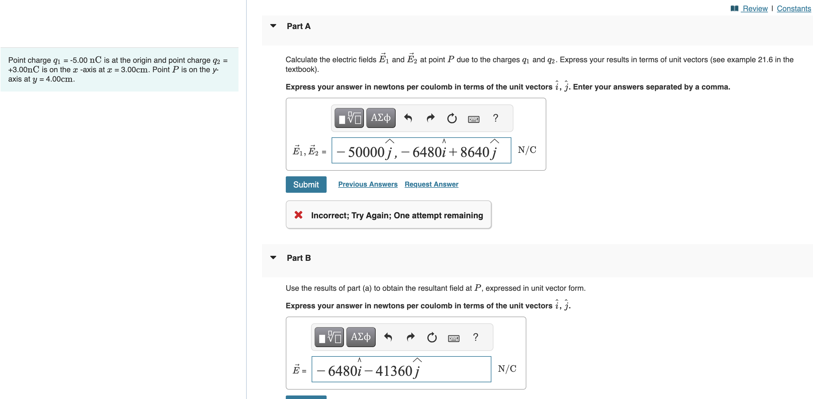 Please answer. I just have one attempt remaining | Chegg.com