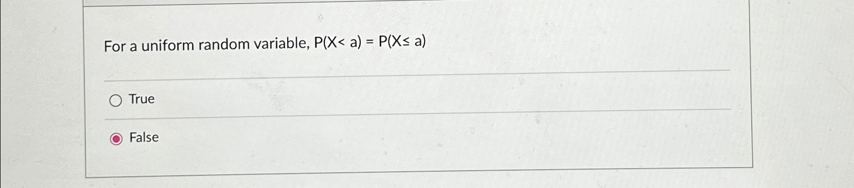 Solved For a uniform random variable, | Chegg.com