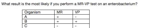 Solved What result is the most likely if you perform a MR-VP | Chegg.com