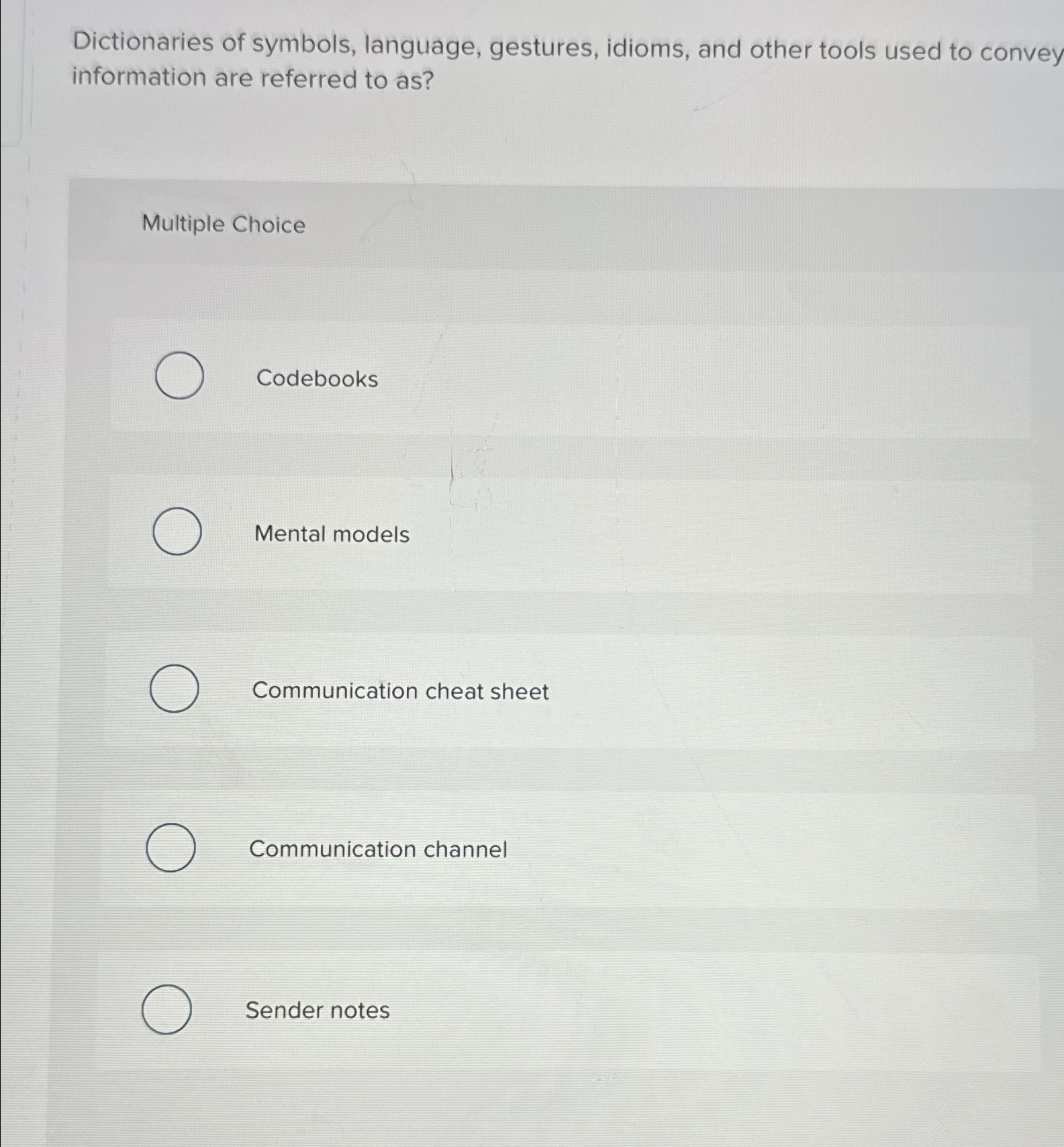 Solved Dictionaries of symbols, language, gestures, idioms, | Chegg.com