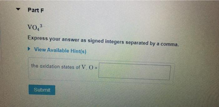 Solved Part A Ag Express your answer as a signed integer. | Chegg.com