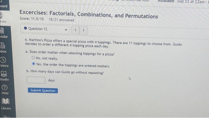 Solved Excercises: Factorials, Combinations, and | Chegg.com