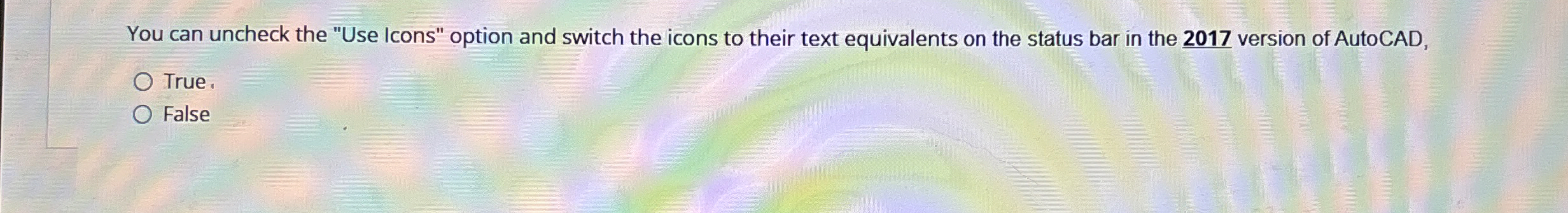 Solved You can uncheck the "Use Icons" option and switch the | Chegg.com