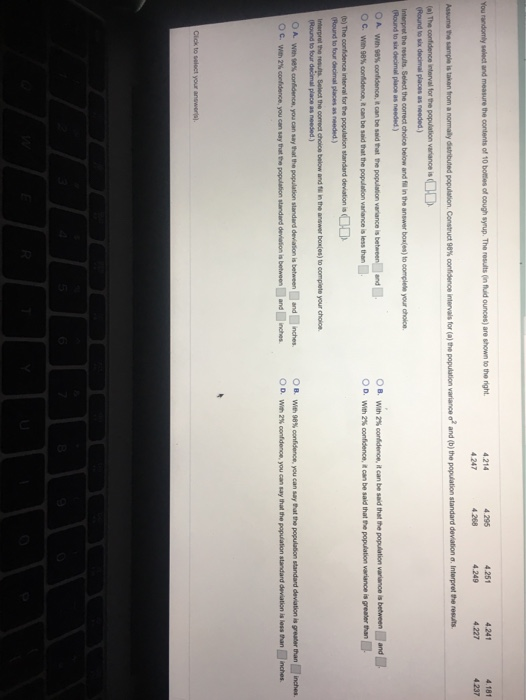 Solved You randomly select and measure the contents of 10 | Chegg.com