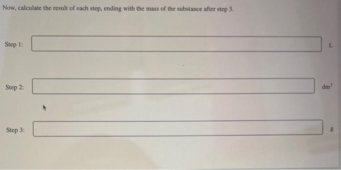 Solved Suppose you have 150, mL of a substance with a | Chegg.com