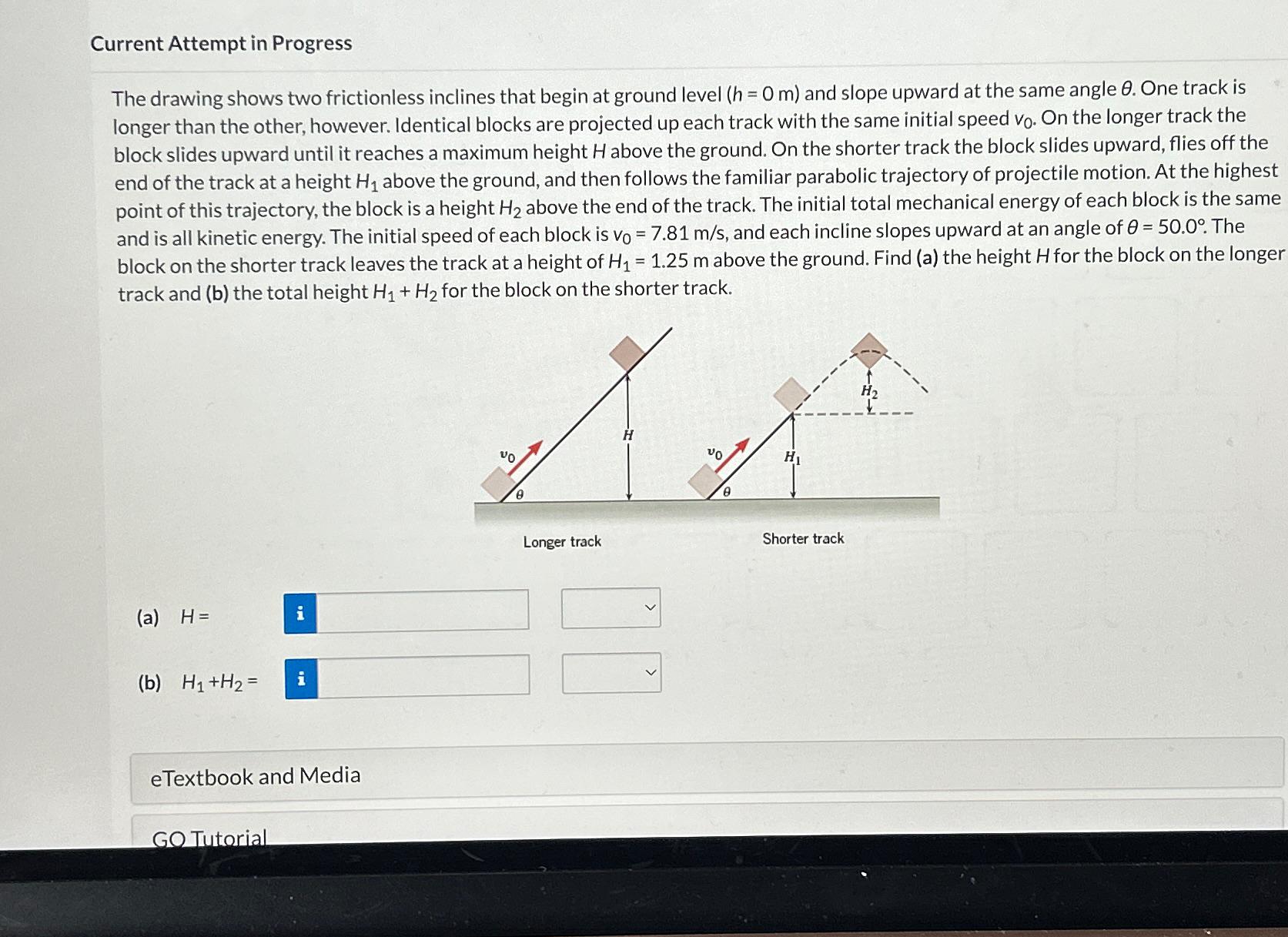 Solved Current Attempt in ProgressThe drawing shows two | Chegg.com