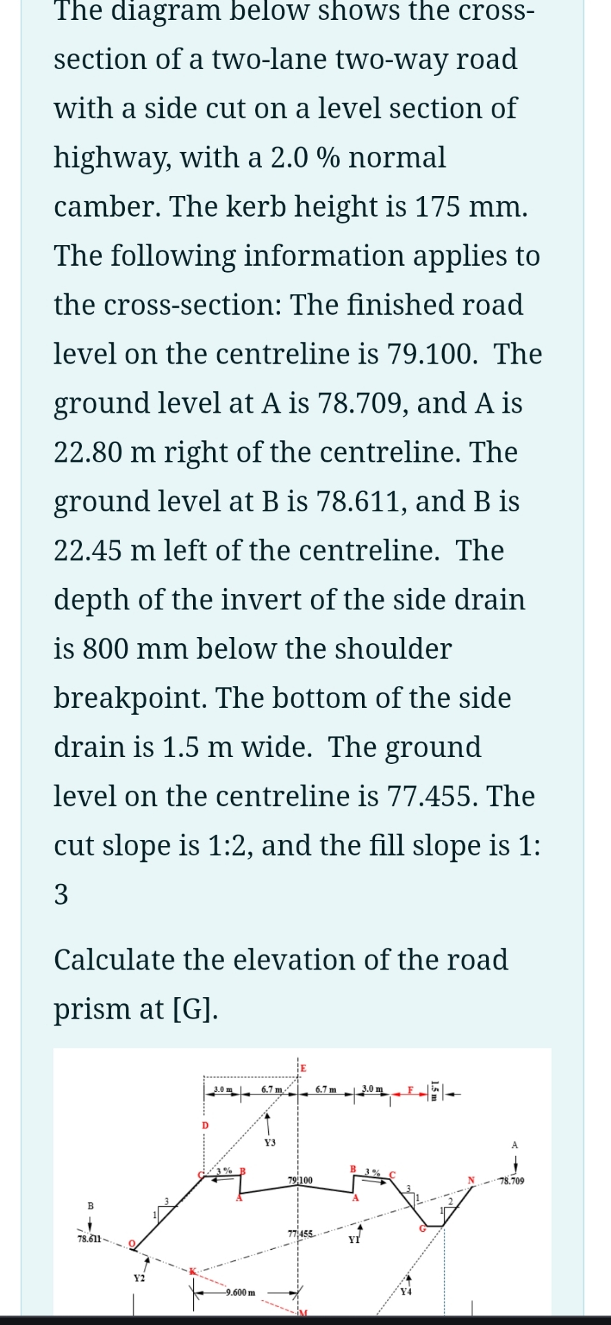 Solved The diagram below shows the crosssection of a | Chegg.com