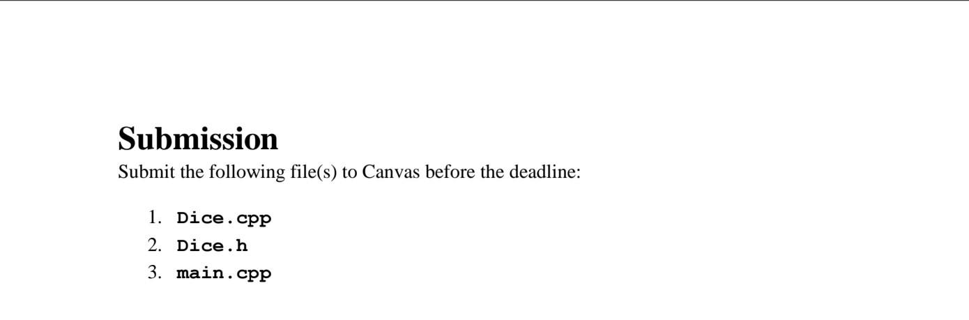 Solved Submission Submit the following file(s) to Canvas | Chegg.com
