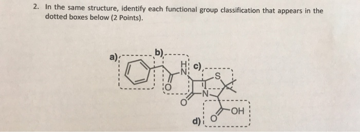 Solved identify each functional group classification that | Chegg.com