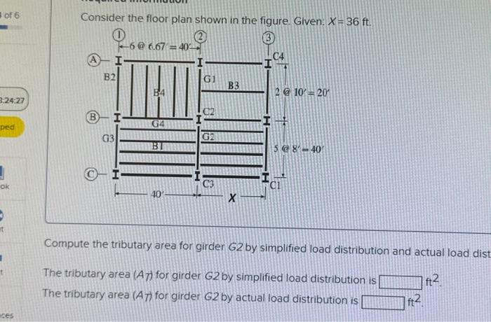 Solved Consider the floor plan shown in the fiqure Given: | Chegg.com
