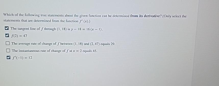 Solved Which of the following true statements about the | Chegg.com