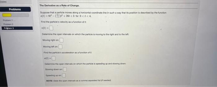 Solved Suppose that a particle moves alang a horicental | Chegg.com
