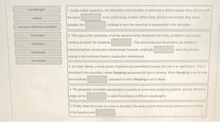 Solved Reset the PhET simulation using the button in the | Chegg.com