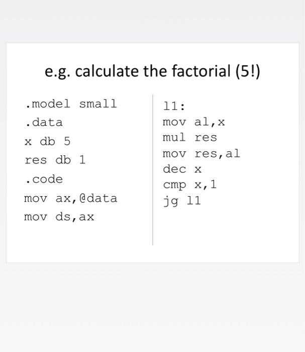 Solved Complete the Print order Code in Assembly language | Chegg.com