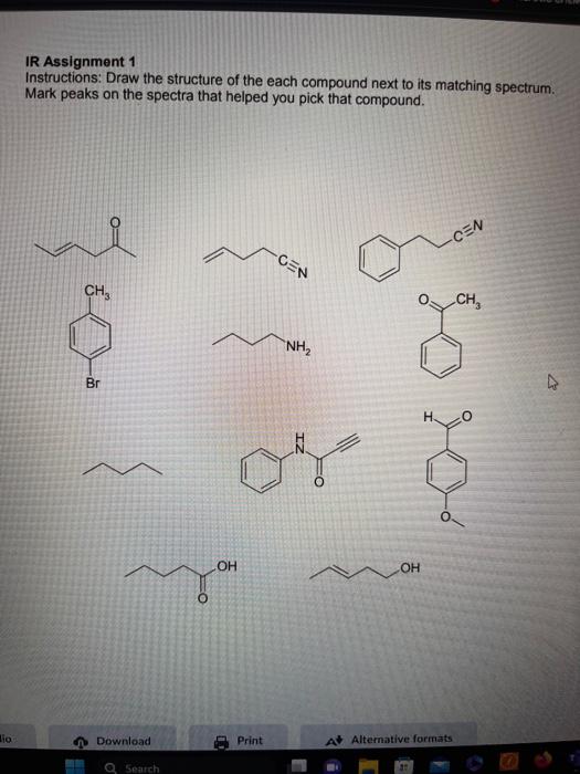 IR Assignment 1 Instructions: Draw the structure of | Chegg.com