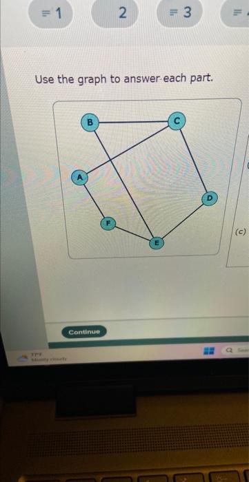 Solved what is the degree of vertex F?List all even and odd | Chegg.com